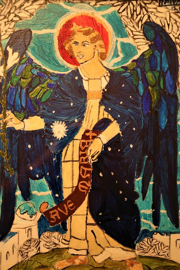 Archangel Gabriel Painting by GARY Haddan | Fine Art America