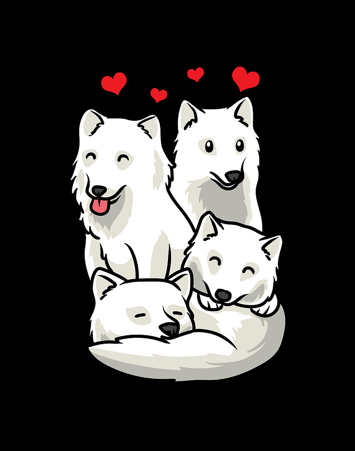 Arctic fox Polar fox Digital Art by Joyce W - Fine Art America