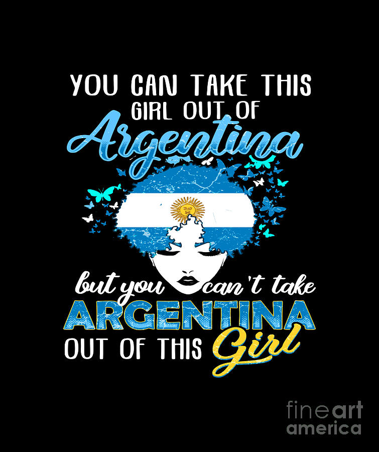 Argentina Girl Buenos Aires Cityscape Digital Art By Mizorey Tee Fine Art America