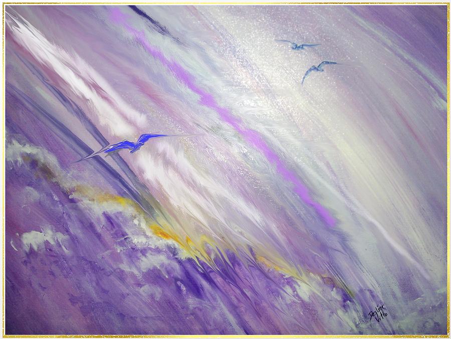 Arising Painting by Desline Vitto - Fine Art America