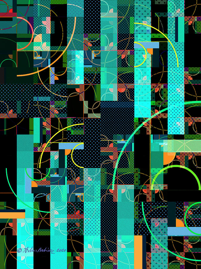 Arraygraphy - Closer look at circuit spectacle triptych part-2 Mixed ...