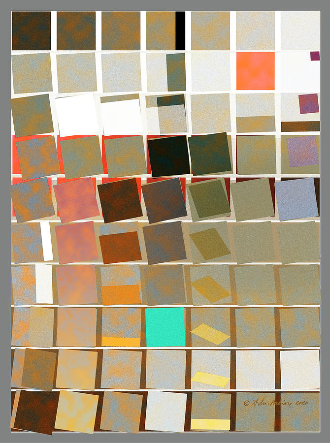 Arraygraphy - Do not touch it - triptych_part-03 Digital Art by Arthur ...