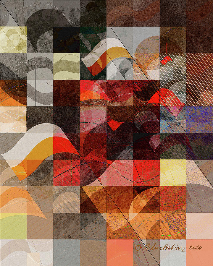 Arraygraphy - Neoteric Flutter Amalgam Mixed Media by Arthur Babiarz ...