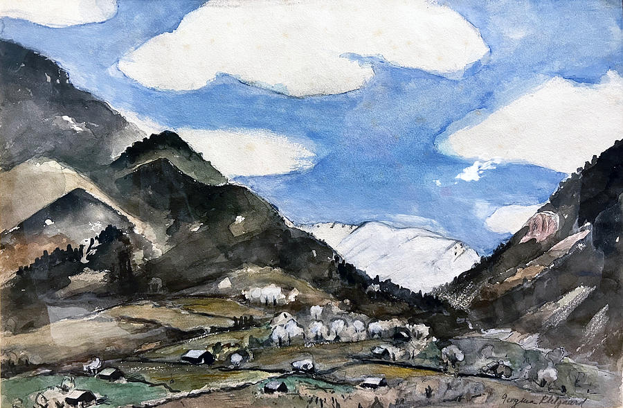 Arroyo Hondo Painting by Georgina Klitgaard - Fine Art America