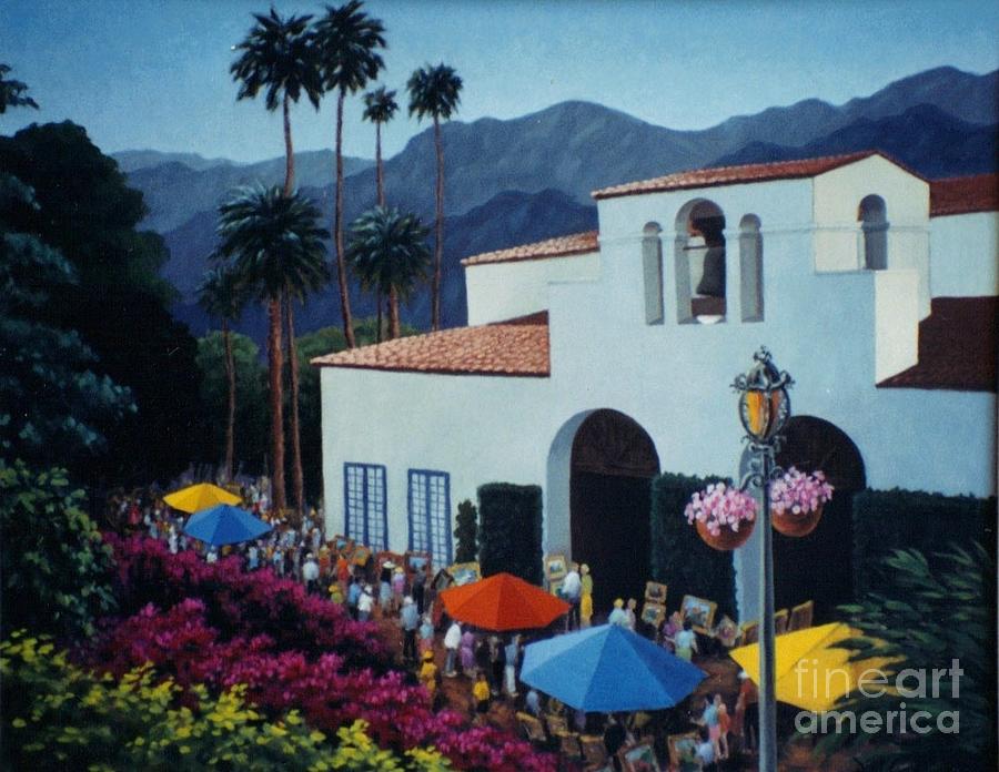 Art Festival, La Quinta Resort Painting by Paul Sansom - Fine Art America