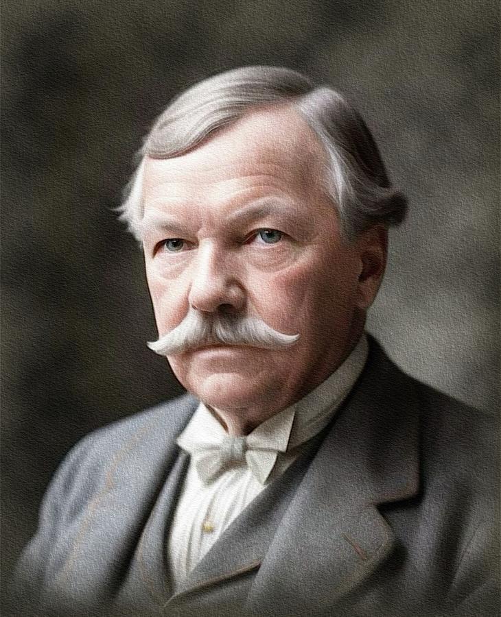 Arthur Conan Doyle, Author Painting by John Springfield - Fine Art America
