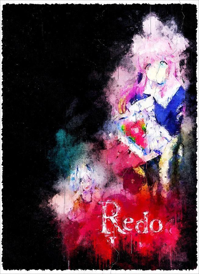 Artwork Anime Redo Of Healer abstract artistic Painting by Ovaber Nier ...