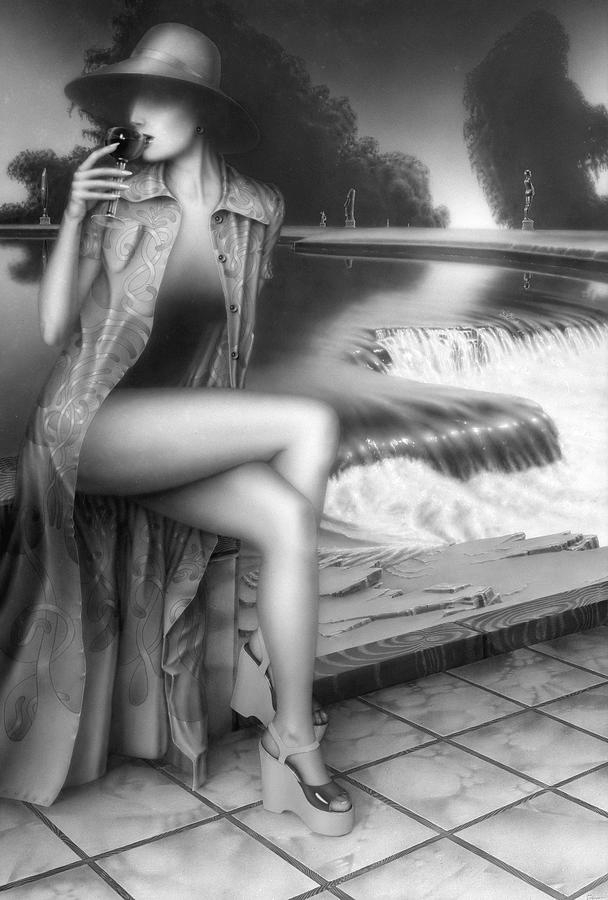 As Safe As Yesterday Is Painting by Loren Salazar - Fine Art America As Safe As Yesterday Is Painting by Loren Salazar - Fine Art America