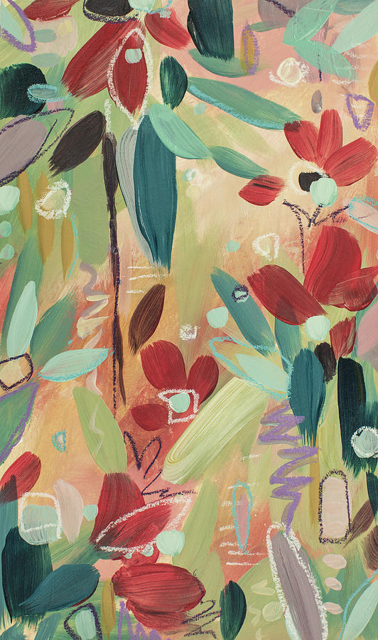 Asking for Flowers Painting by Jean Doremus Filson - Pixels