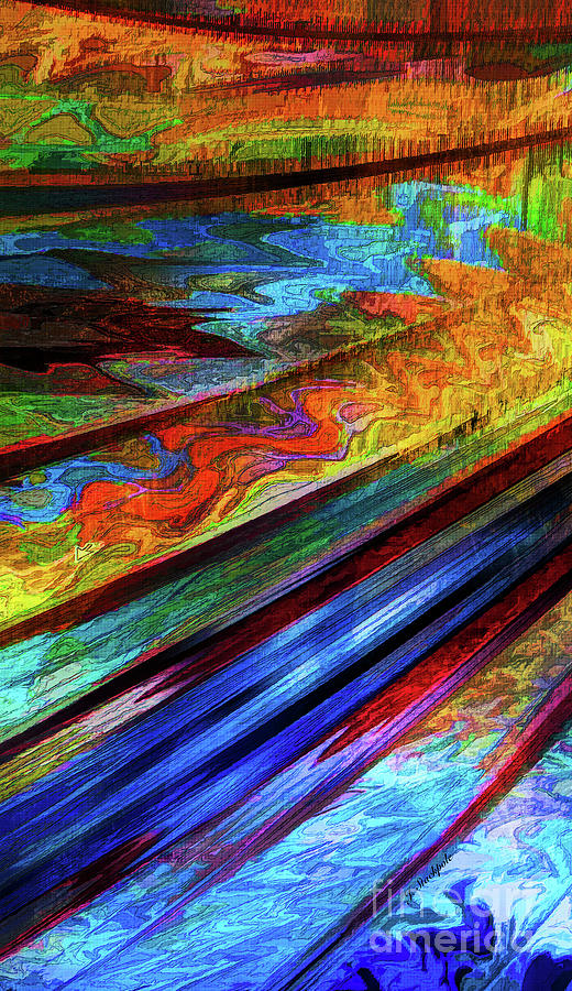 Atmospheric Perspective Digital Art by Jennifer Stackpole | Pixels