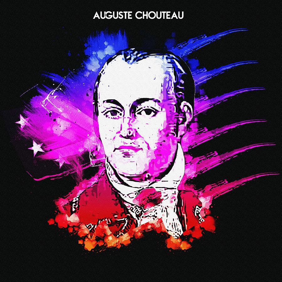 Auguste Chouteau Digital Art by Walter Florine | Pixels