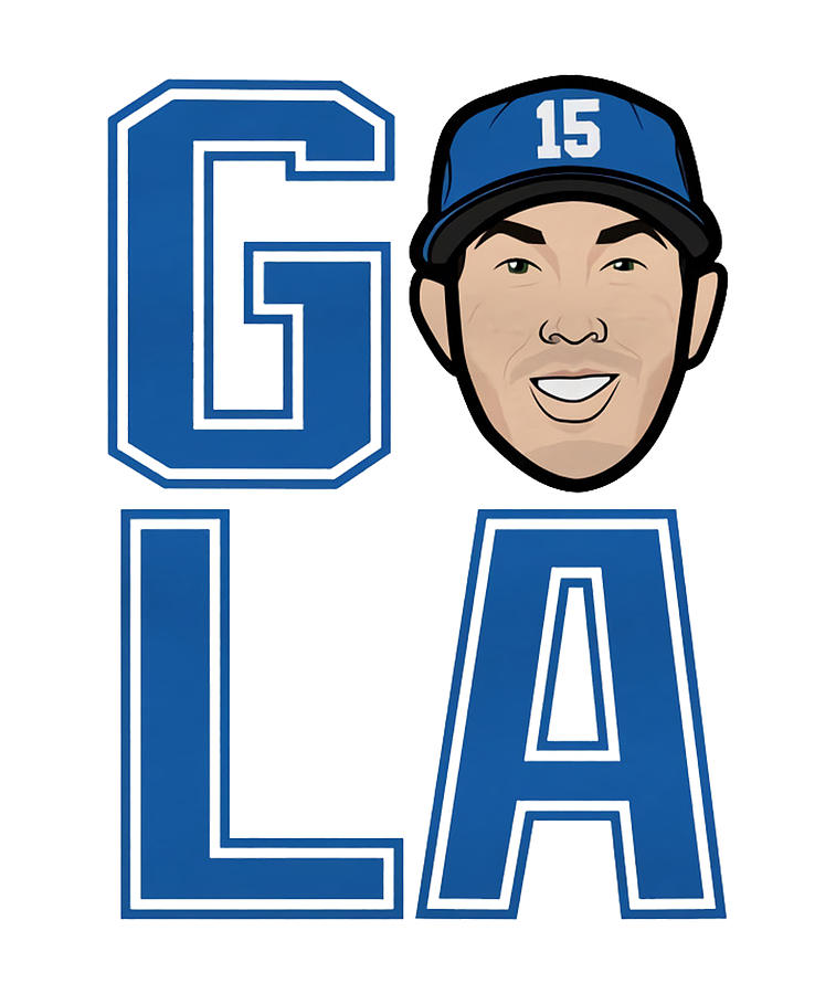 Austin Barnes Go La Digital Art By Kelvin Kent Fine Art America