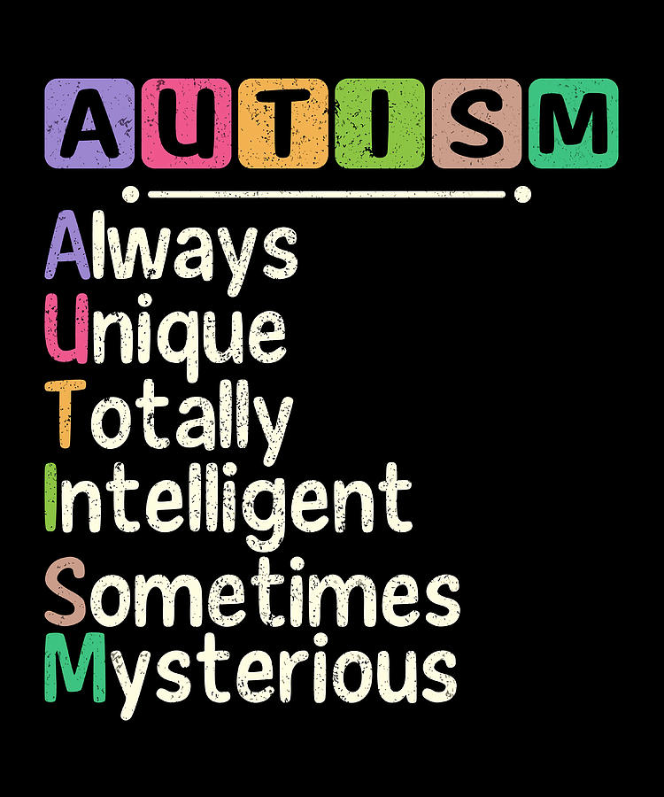 Autism Awareness Poster Painting by Phillips Thomas - Fine Art America