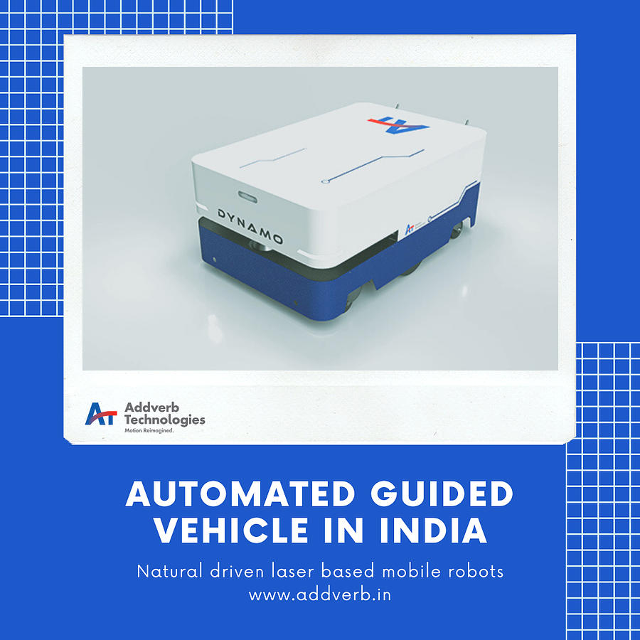 Automated Guided Vehicle in India Photograph by Addverb Technologies ... Automated Guided Vehicle in India Photograph by Addverb Technologies ...