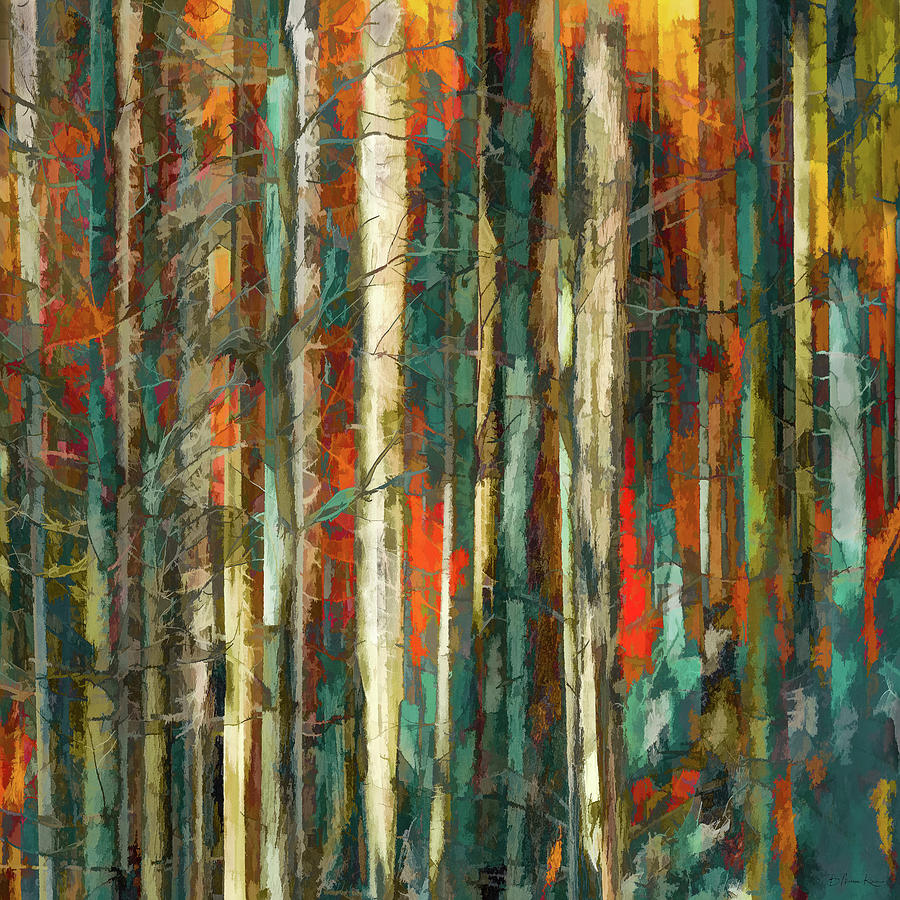 Autumn Tree Colors Digital Art by Barbara Mierau-Klein - Fine Art America