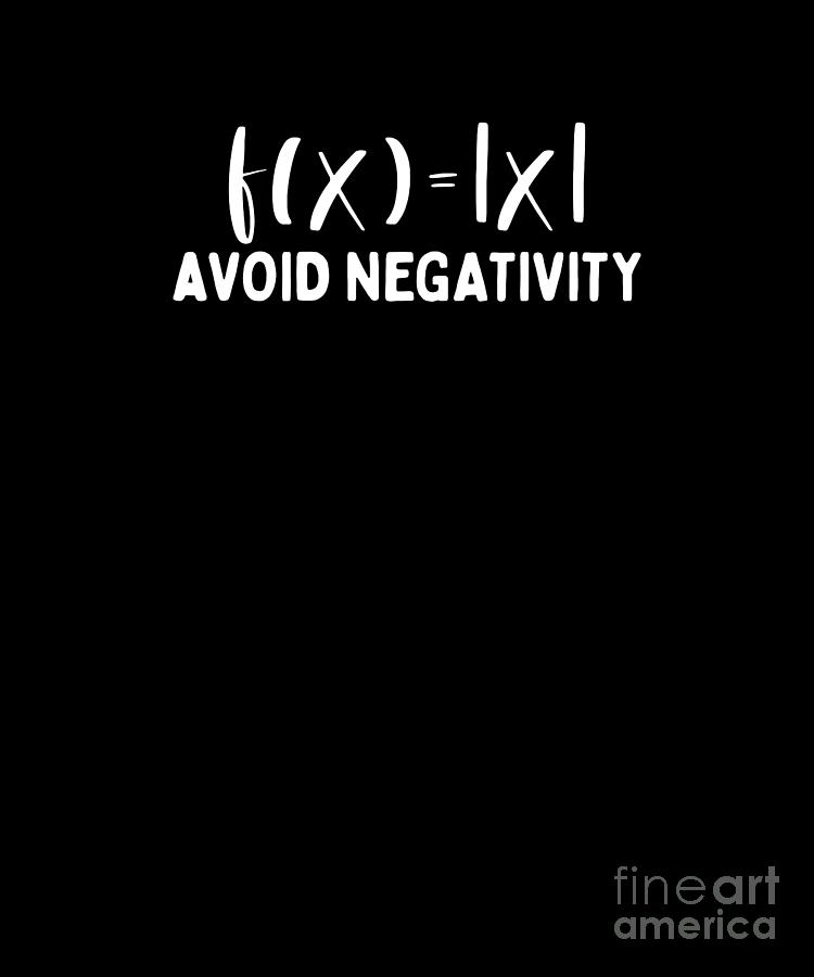 Avoid negativity Digital Art by BeMi Store - Fine Art America