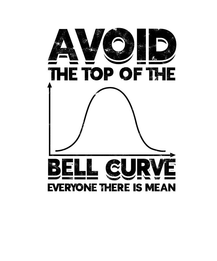 Avoid the top of the bell curve everyone there is mean - mean Digital ...