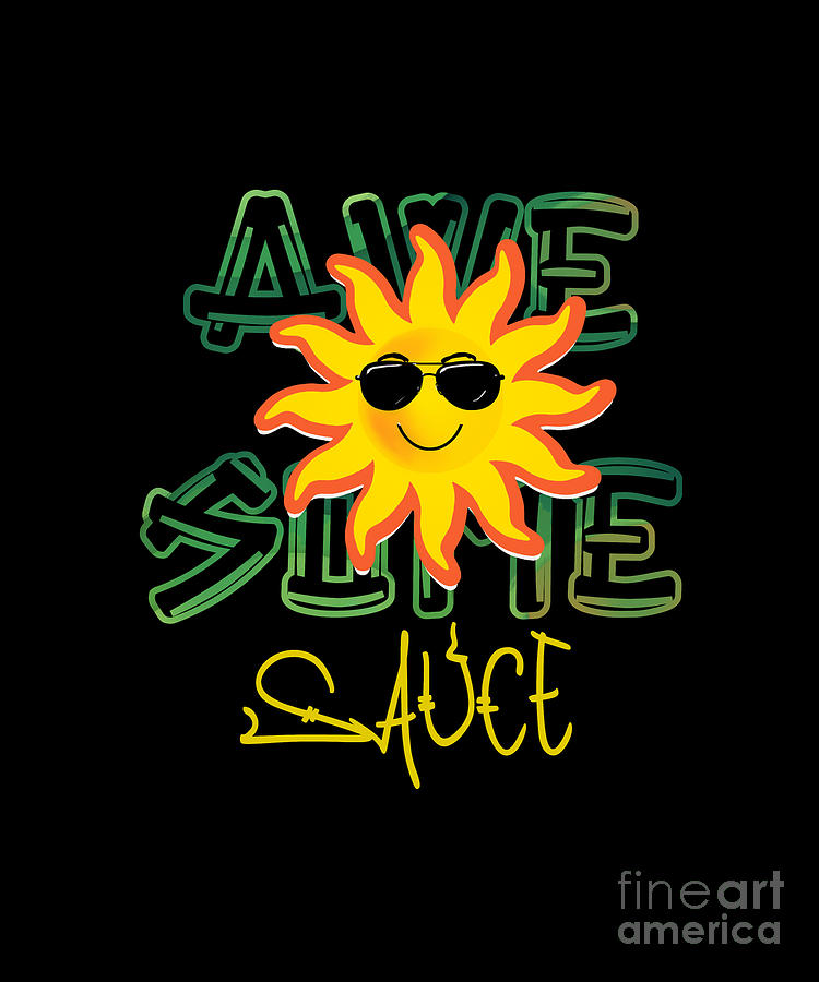 Awesome Sauce Digital Art By Aw Designs Fine Art America