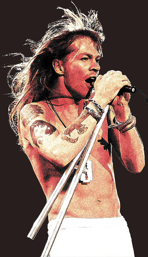 AXL Poster Painting by Walsh Anderson | Pixels