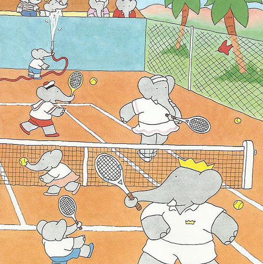 Babar Digital Art by Curtis Johnsen - Fine Art America