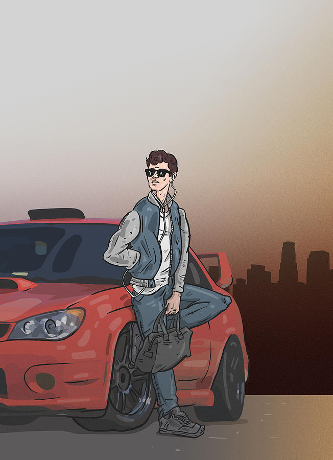 Baby driver fan art Digital Art by Depuratoria Store - Fine Art America