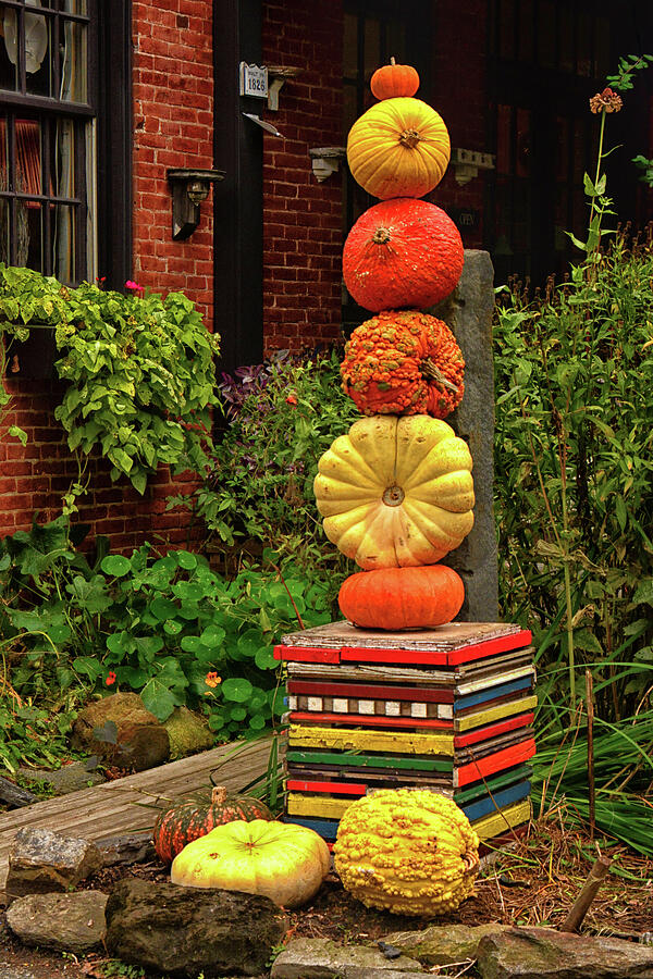 Balanced Fall Stack Photograph by Mike Martin - Fine Art America