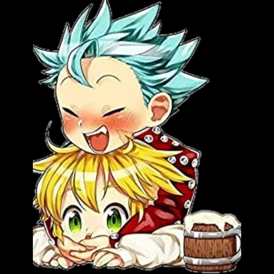 Ban And Meliodas The Seven Deadly Sins Essential Digital Art By Vern Muller