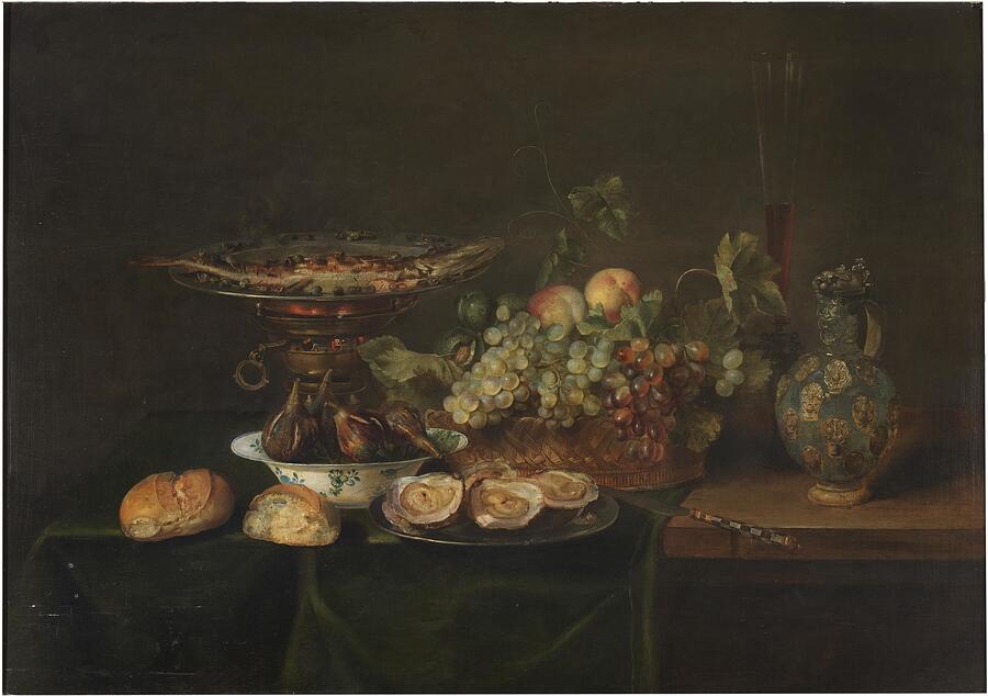 Banquet still life Painting by Frans Ykens | Fine Art America