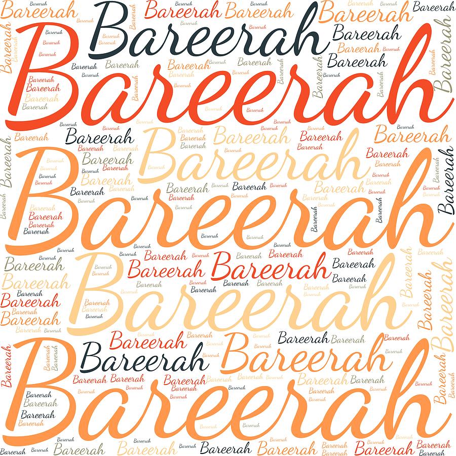 Bareerah Digital Art by Vidddie Publyshd | Fine Art America