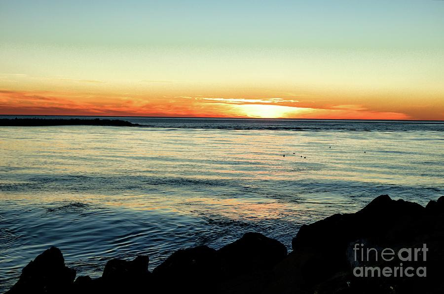Barview Jetty Sunset Photograph by Jack Andreasen - Fine Art America