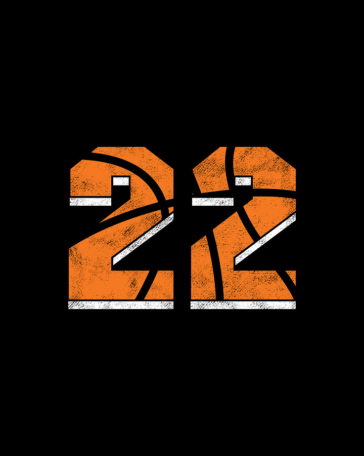 Basketball 22 nd Birthday Celebration Sports Gift Digital Art by Thomas ...