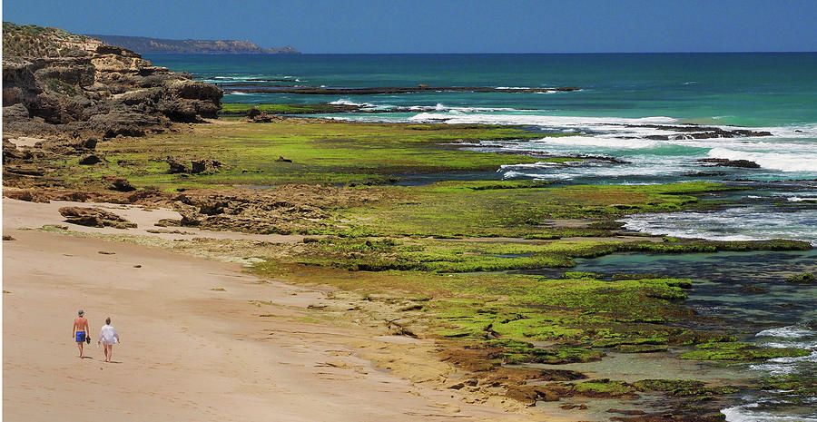 Beach Walk 2 Photograph by Bette Devine - Fine Art America