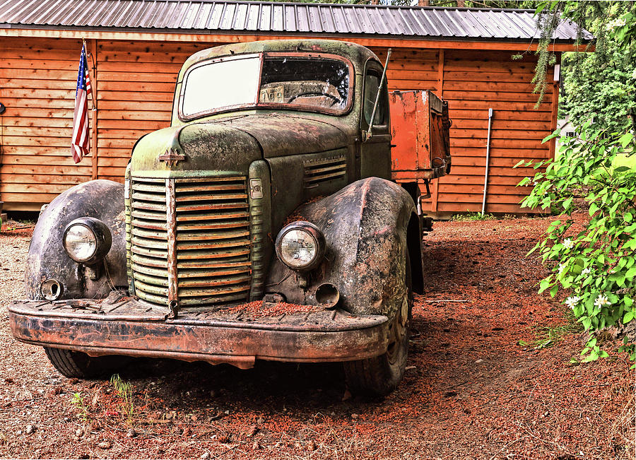 Beauty of a rusted truck Photograph by Jeff Swan - Fine Art America