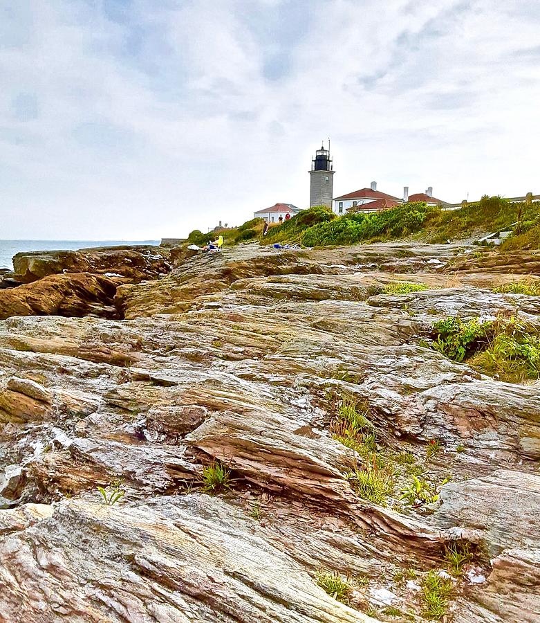 Beavertail Light III Photograph by Susan McVicar - Pixels