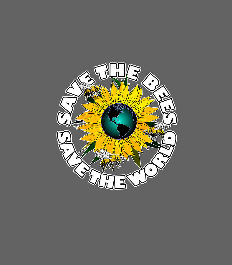 Beekeeping World Earth Day Environment Save The Bees Premium ...