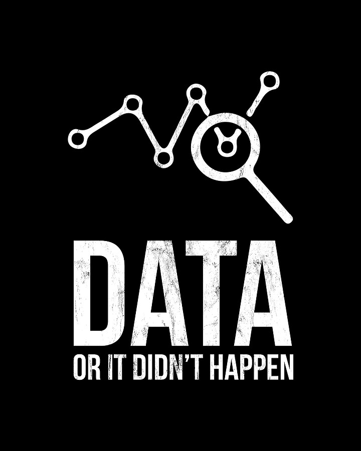 Behavior Analyst Data Or It DidnT Happen Drawing by Noirty Designs - Pixels