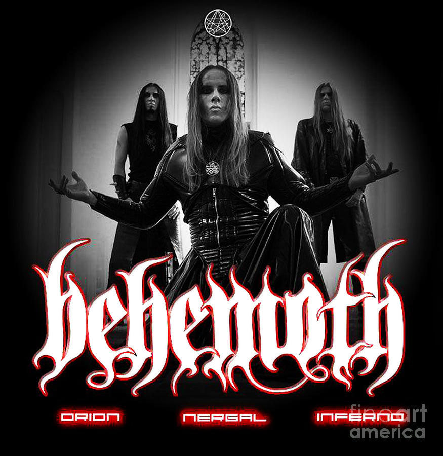 Behemodh band Mixed Media by DEWI Art - Fine Art America