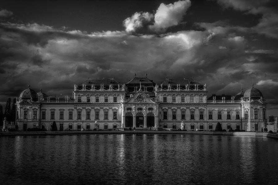 Belvedere Palace. BW Photograph by Vladimir Rayzman - Fine Art America