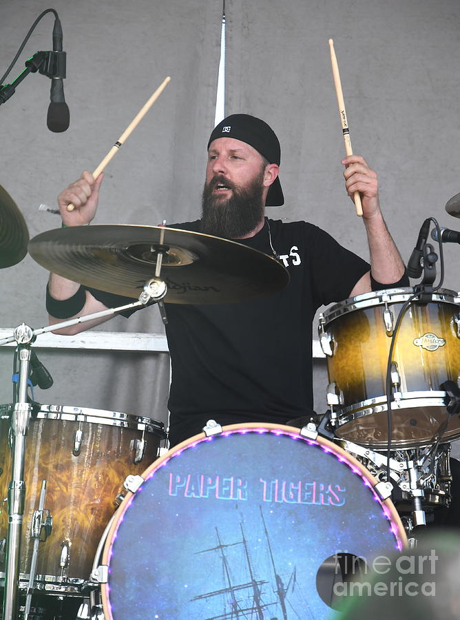 Ben Cuthbert - Paper Tigers Photograph by Concert Photos - Fine Art America