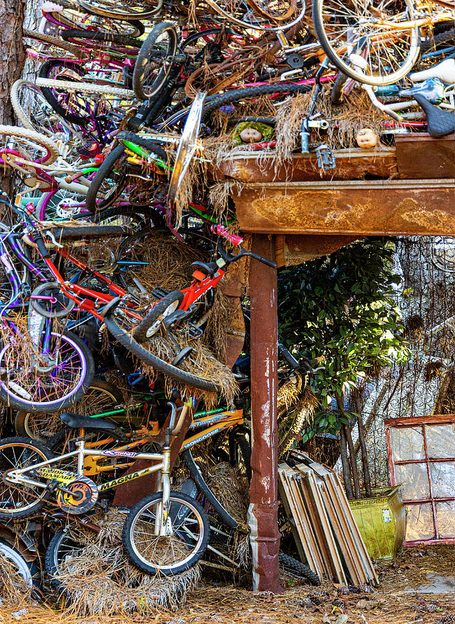 Bicycle Collection Photograph by David Hubler - Fine Art America