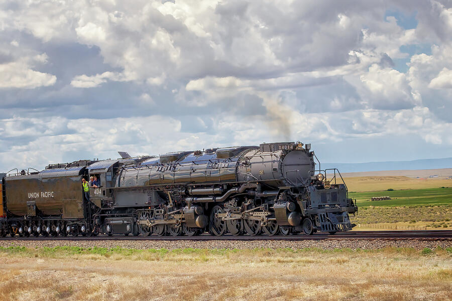 Big Boy 4014 - Cheyenne, Wyoming Photograph by Susan Rissi Tregoning - Fine Art America