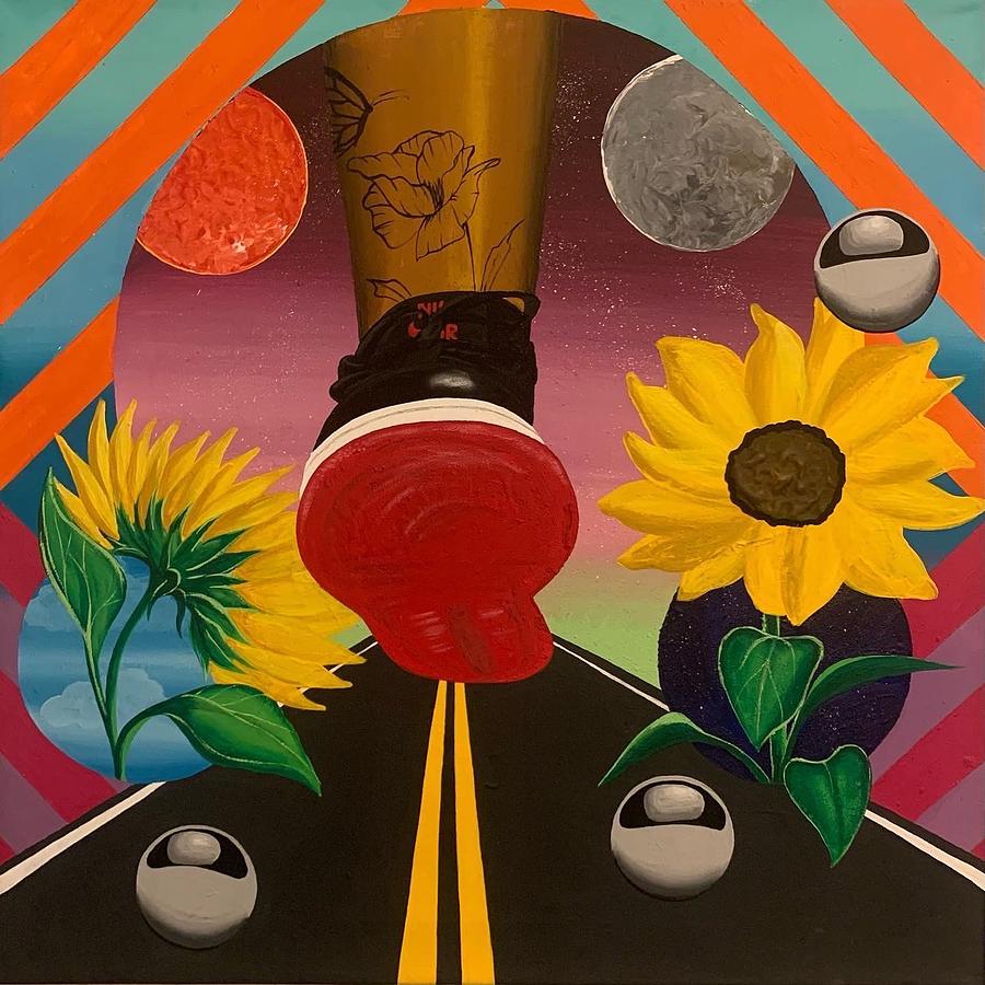 Big Steppa Painting by Nadia Ogunfowora | Pixels