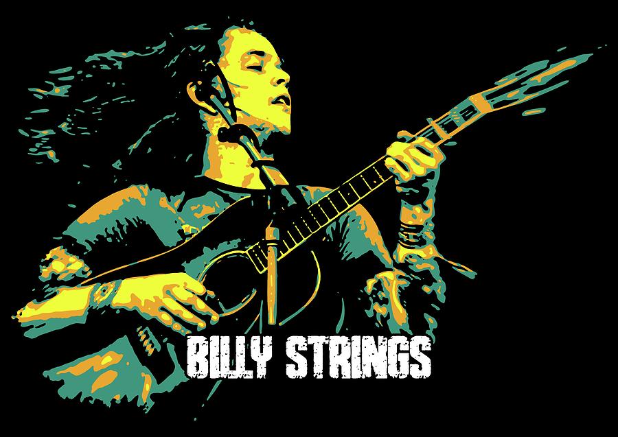Billy Strings pop art Digital Art by Andika Bahtiar - Fine Art America