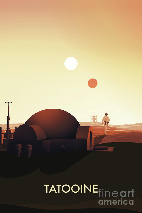 Binary Sunset Digital Art by DL Pham - Fine Art America