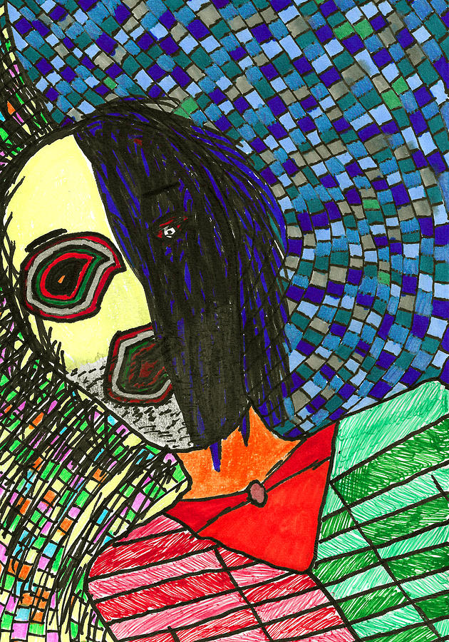 Bipolar Drawing by Patchwork Heretic - Fine Art America