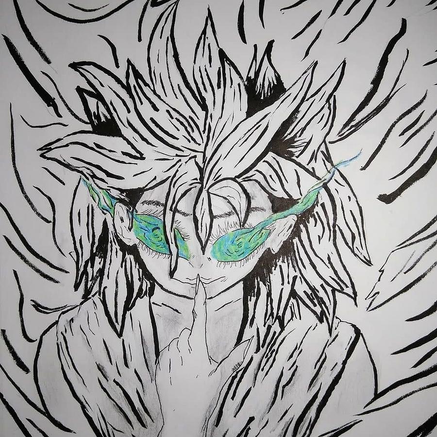 Blinding Resolve Drawing by Mair - Pixels Blinding Resolve Drawing by Mair - Pixels
