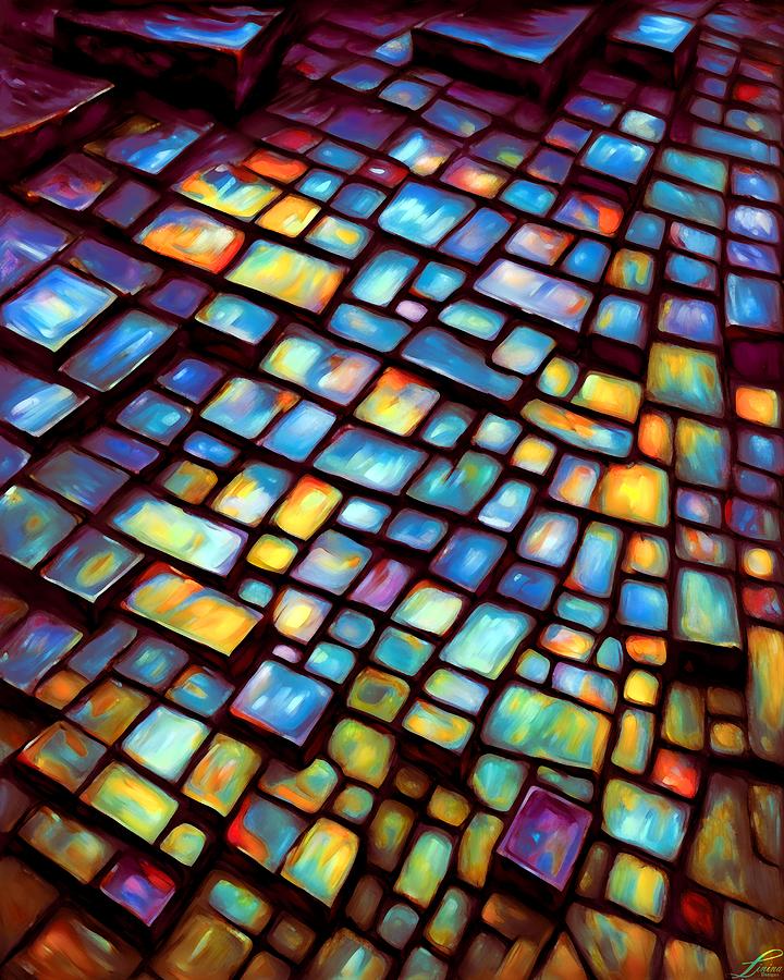 Blocking Awesome Digital Art by Linina Designs - Fine Art America