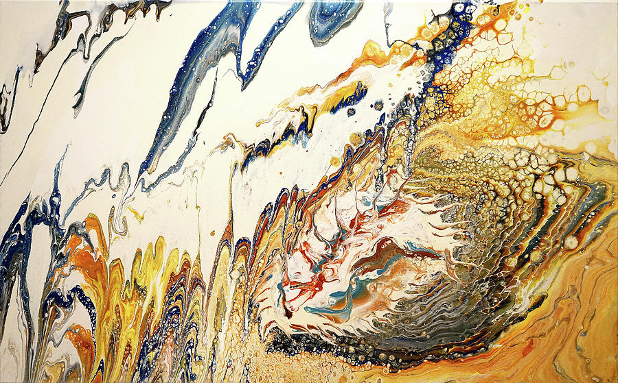 Blooming Flower Of Spring Painting by Wei Xue - Fine Art America