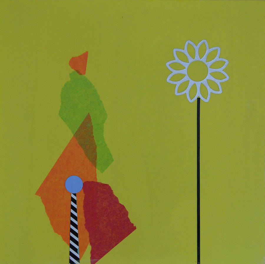 Blue Dot Painting by Patrick O'Boyle - Fine Art America