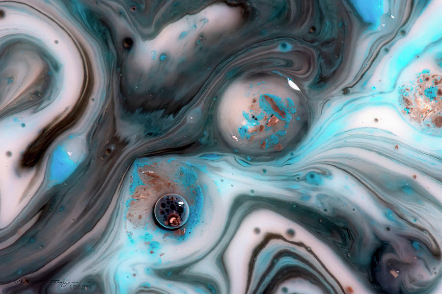 Blue Swirls Photograph by Peter Rattigan - Fine Art America